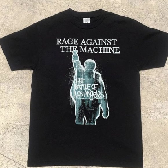 Gildan | Shirts | Ratm Rage Against The Machine The Battle Of Los ...